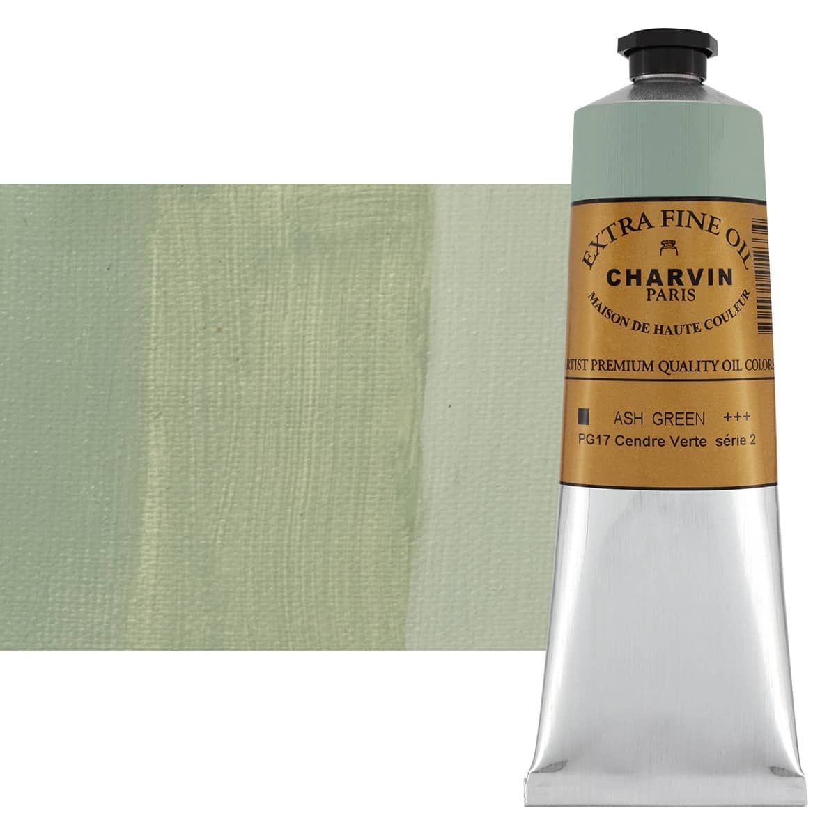 Charvin Oil- Ash Green -Extra-Fine: 150ml Paint | Jerry's Artarama