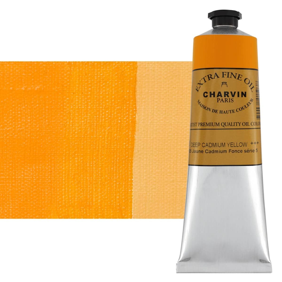 Charvin Oil- Cadmium Yellow Deep -Extra-Fine: 150ml Paint | Jerry's ...