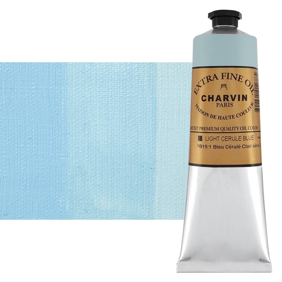 Charvin Oil- Cerule Light -Extra-Fine: 150ml Paint | Jerry's Artarama
