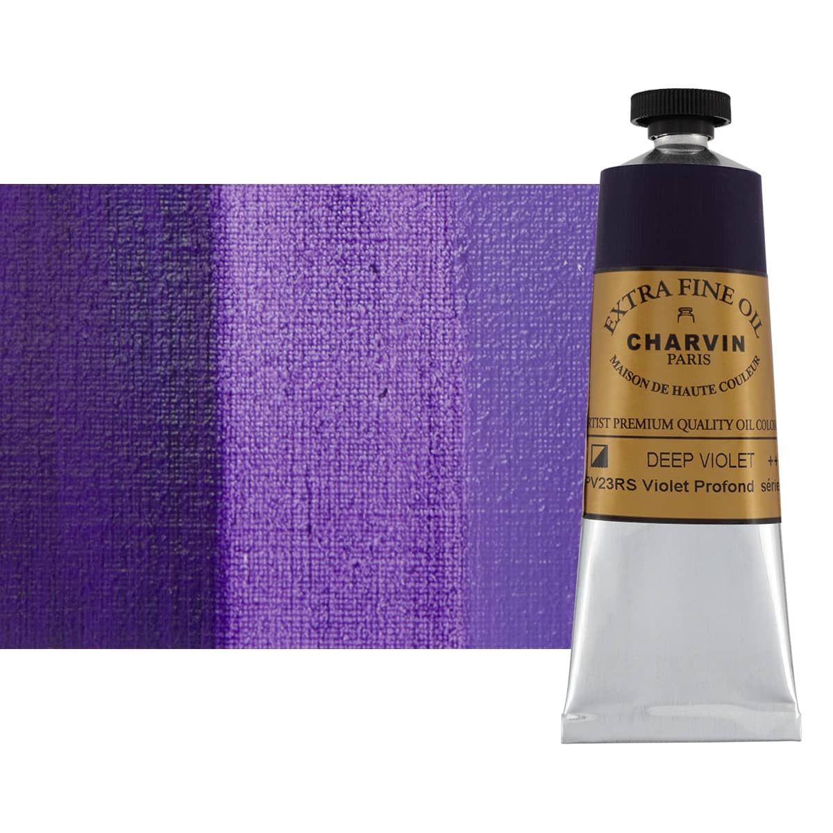 Charvin Oil- Deep Violet -Extra-Fine: 60ml Paint | Jerry's Artarama