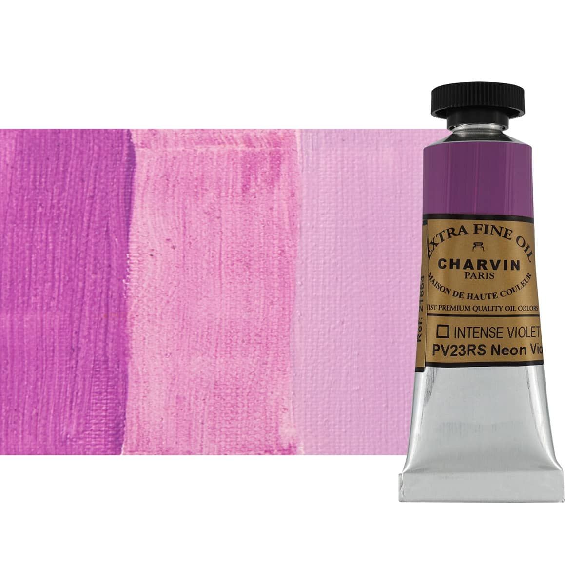 Charvin Oil- Intense Violet -Extra-Fine: 20ml Paint | Jerry's Artarama