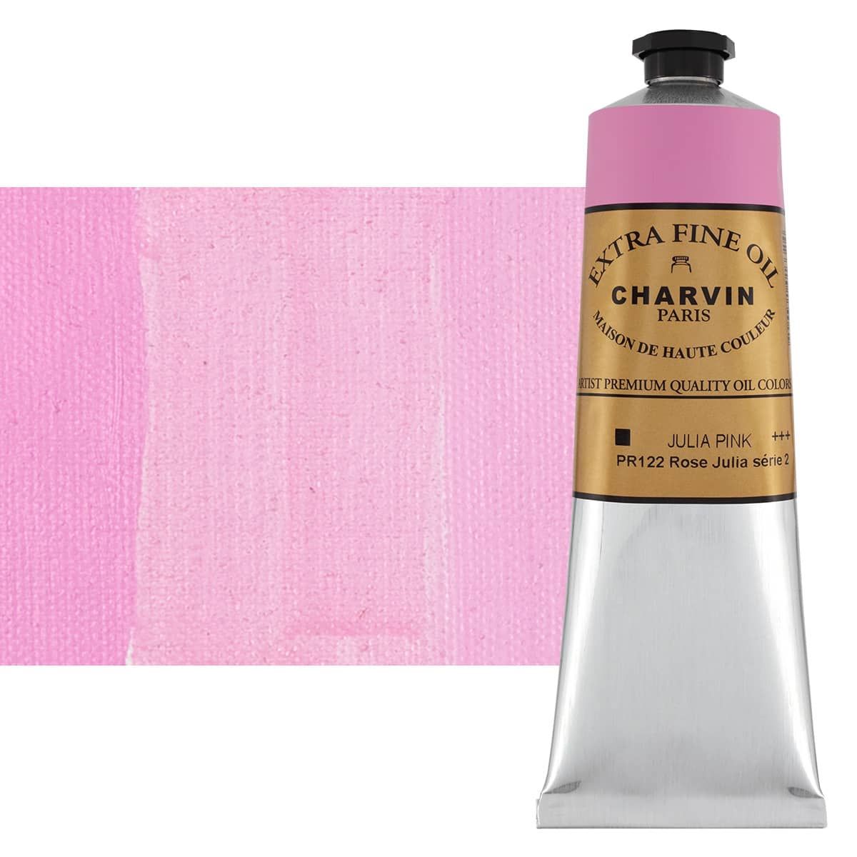 Charvin Oil- Julia Pink -Extra-Fine: 150ml Paint | Jerry's Artarama