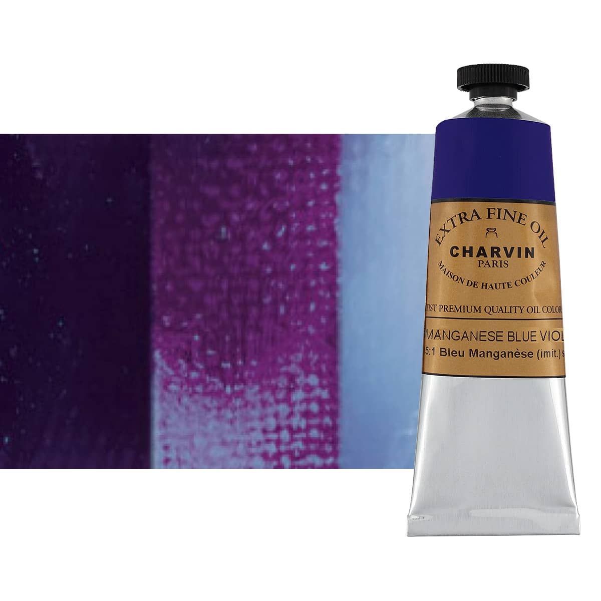 Charvin Oil- Manganese Blue Violet -Extra-Fine: 60ml Paint | Jerry's ...
