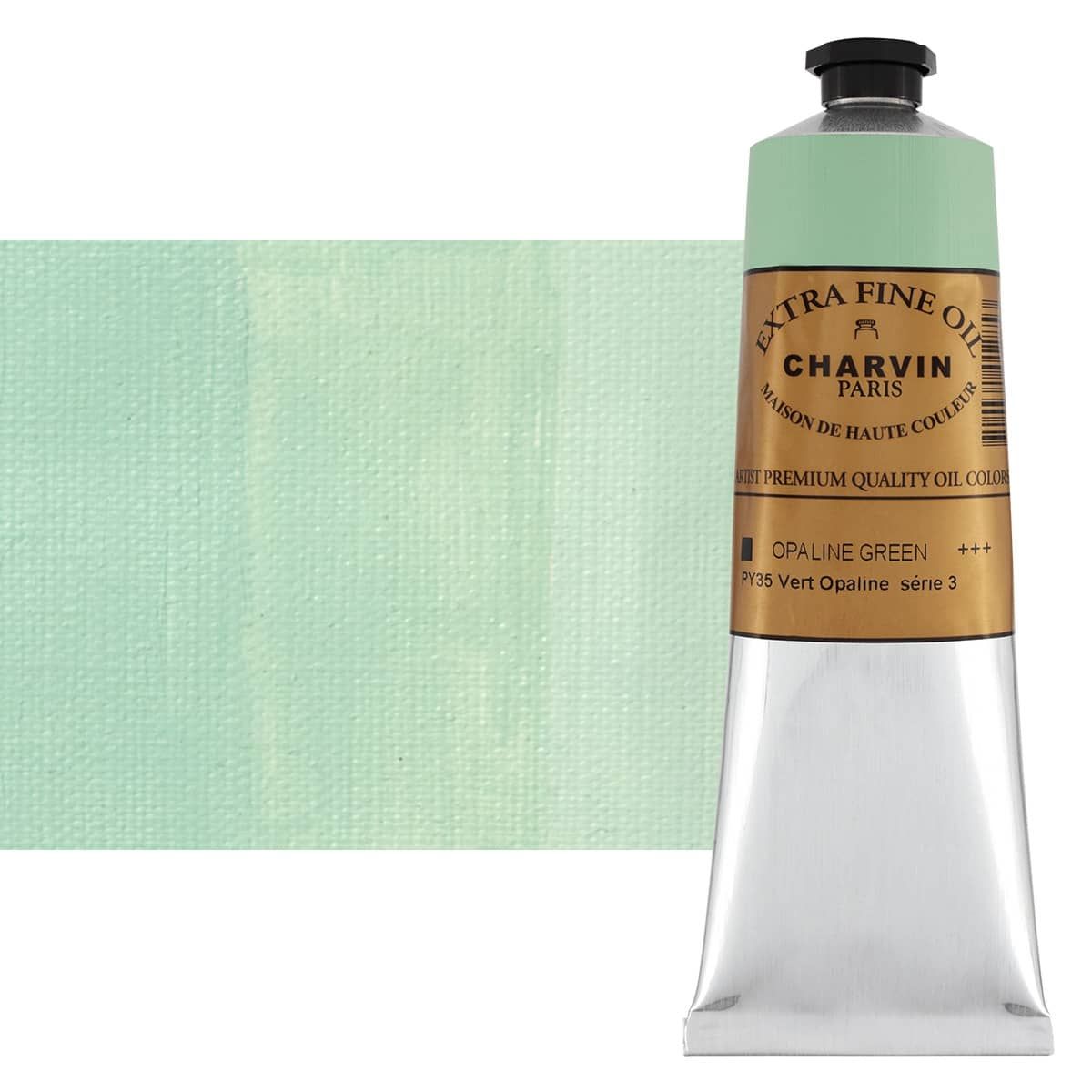 Charvin Oil- Opaline Green -Extra-Fine: 150ml Paint | Jerry's Artarama