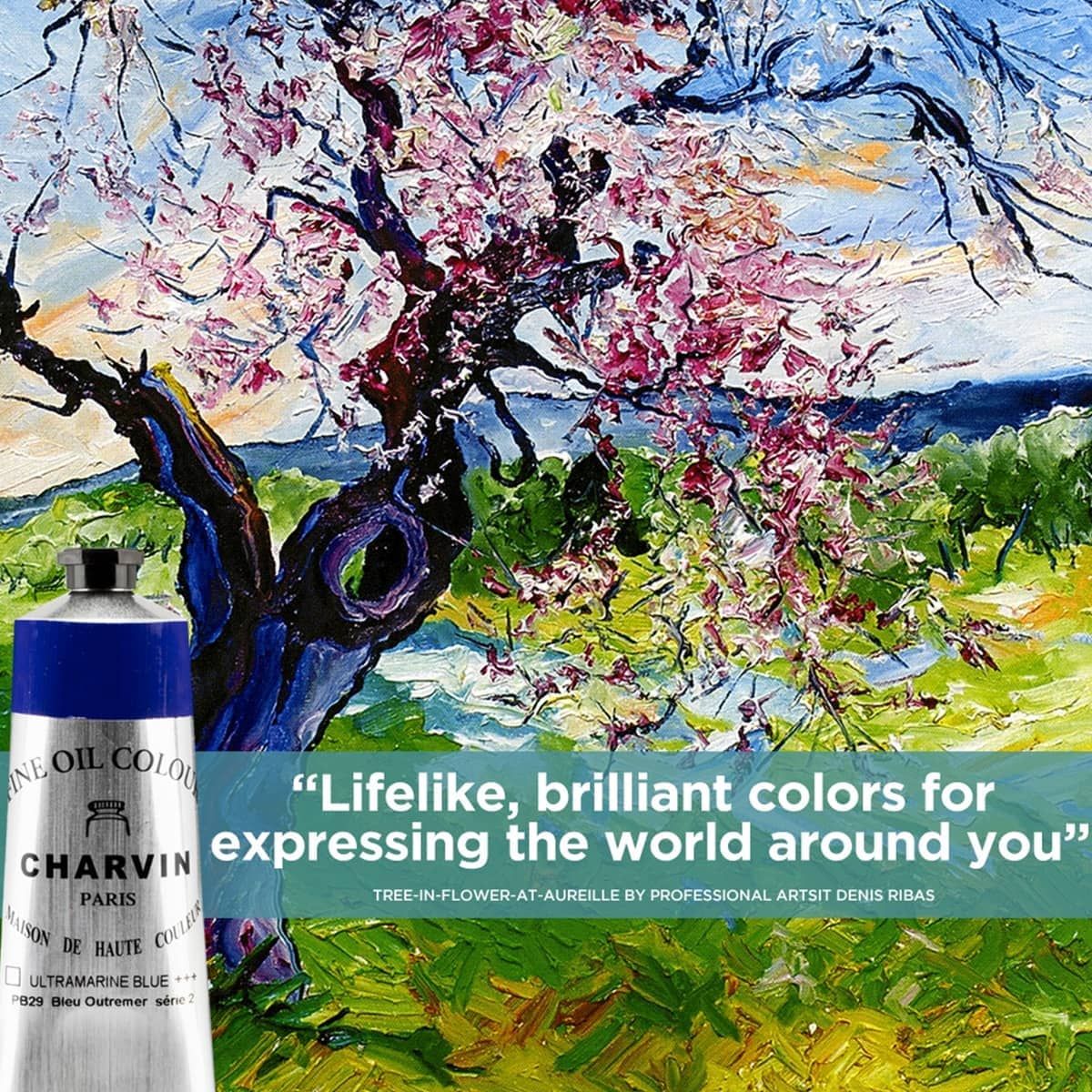 Charvin Fine Oil Paint, Pink Shade - 150ml | Jerry's Artarama