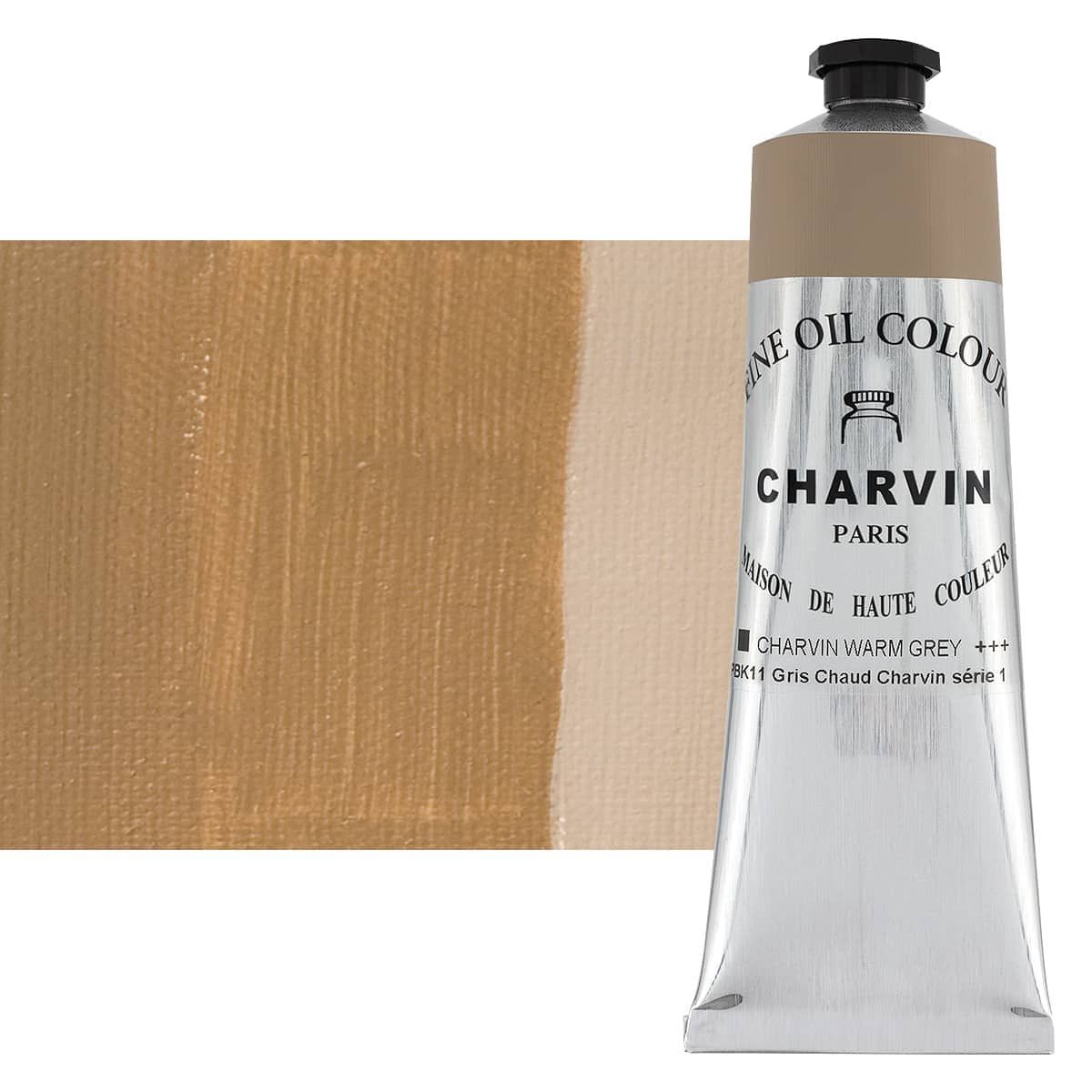 Charvin Fine Oil Paint, Charvin Warm Grey - 150ml | Jerry's Artarama
