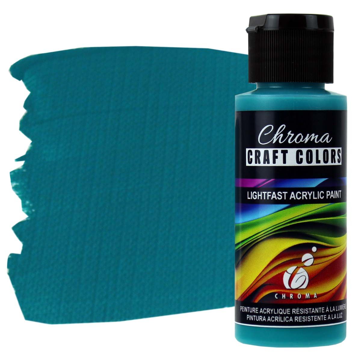 Chroma Acrylic Craft Paint - Laguna, 2oz Bottle | Jerry's Artarama