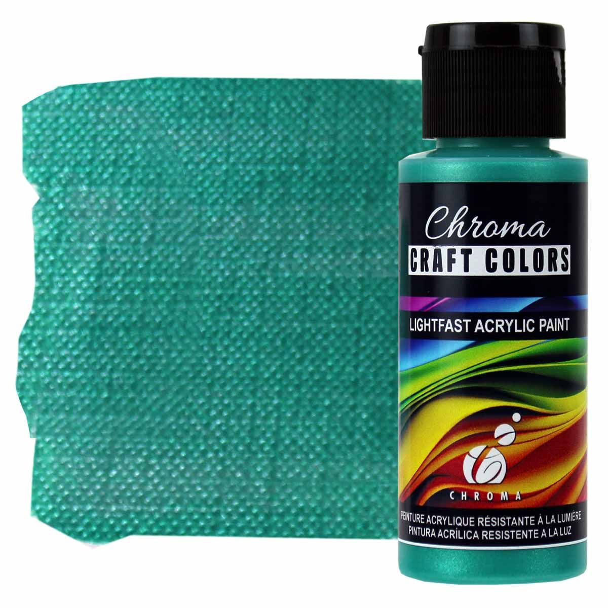 Chroma Acrylic Craft Paint - Tahitian Pearl, 2oz Bottle | Jerry's Artarama
