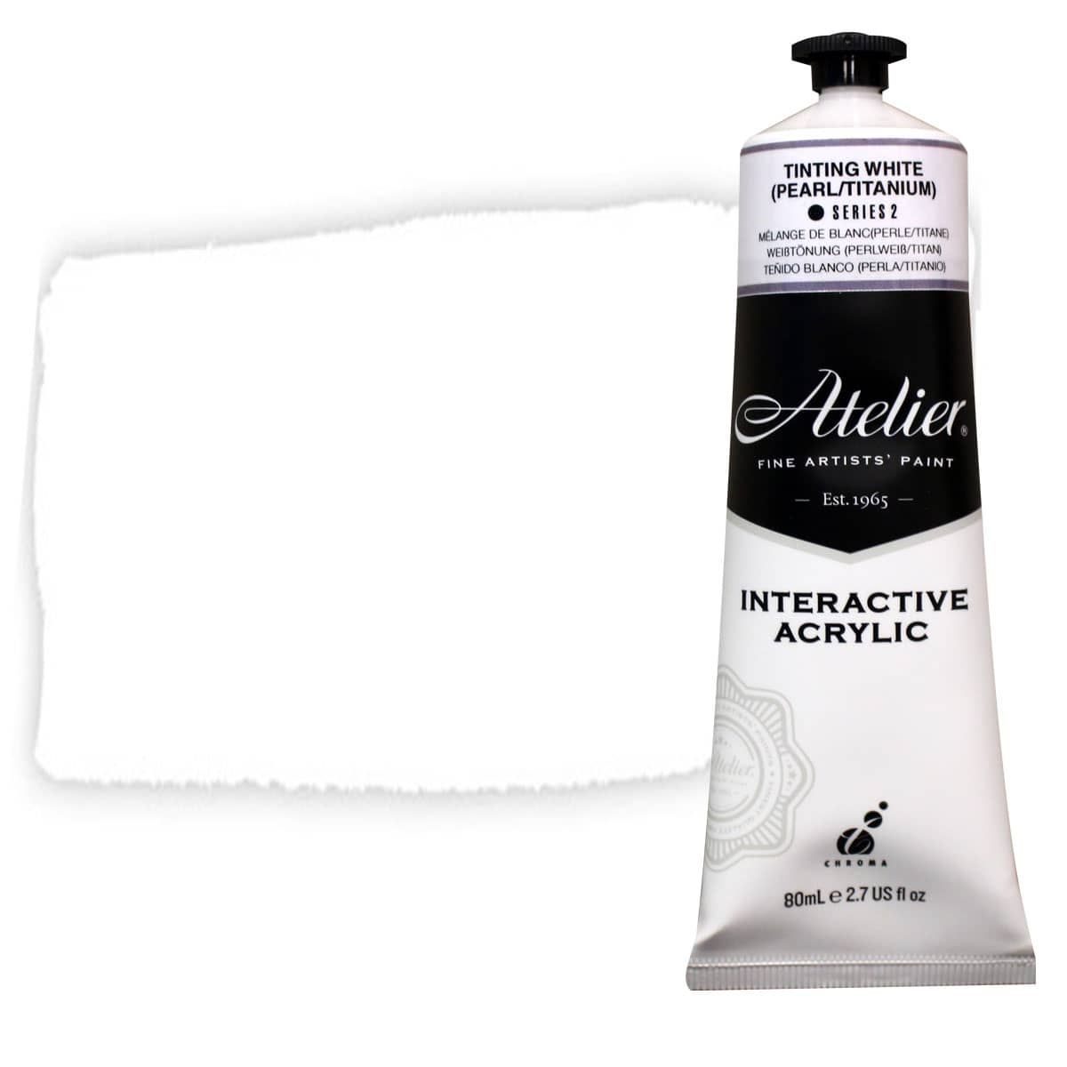 Chroma Atelier Interactive Artists Acrylic Tinting White 80 ml | Jerry ...