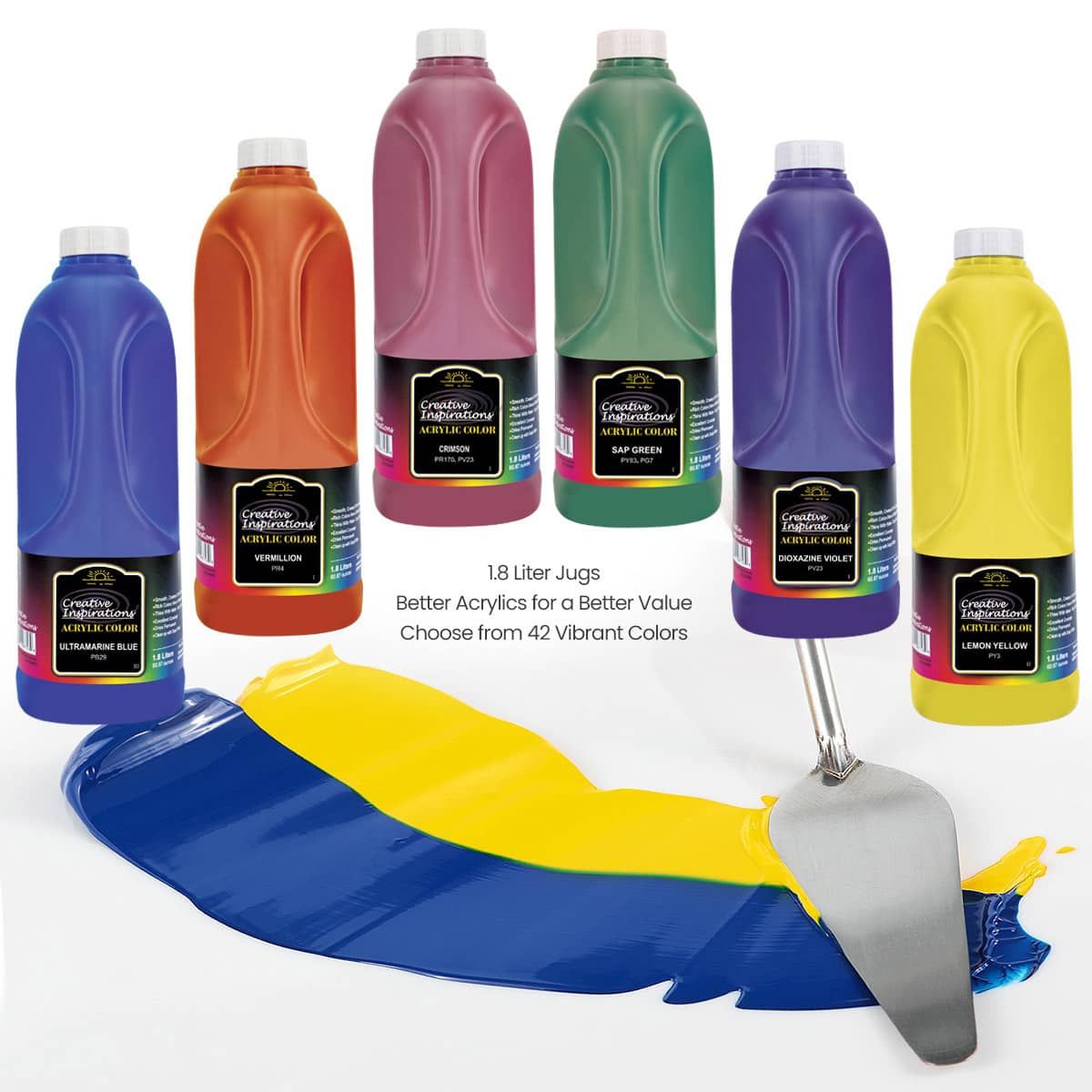 Creative Inspirations 1.8 Ltr. Acrylic Paint, Payne's Grey | Jerry's ...