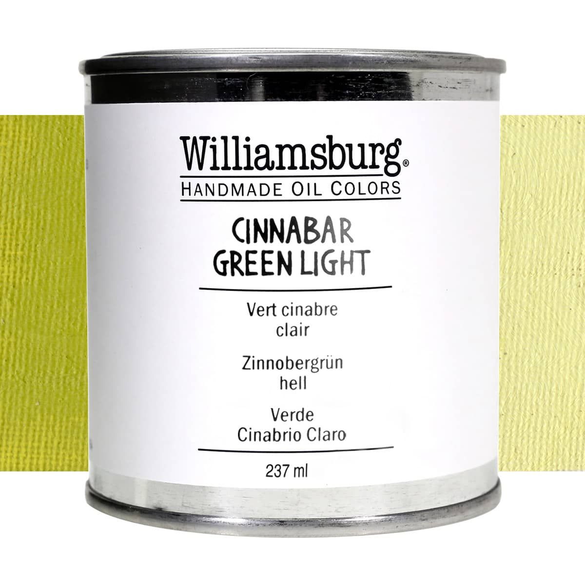 Williamsburg Handmade Oil Paint - Cinnabar Green Light, 237ml Can ...