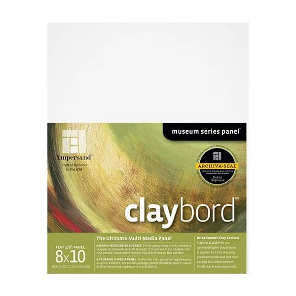 Ampersand Claybord Panel 1/8" - 8" x 10" | Jerry's Artarama