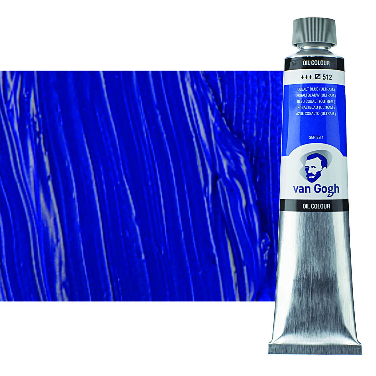 Van Gogh Oil Color, 200ml Cobalt Blue Ultramarine Tube | Jerry's Artarama