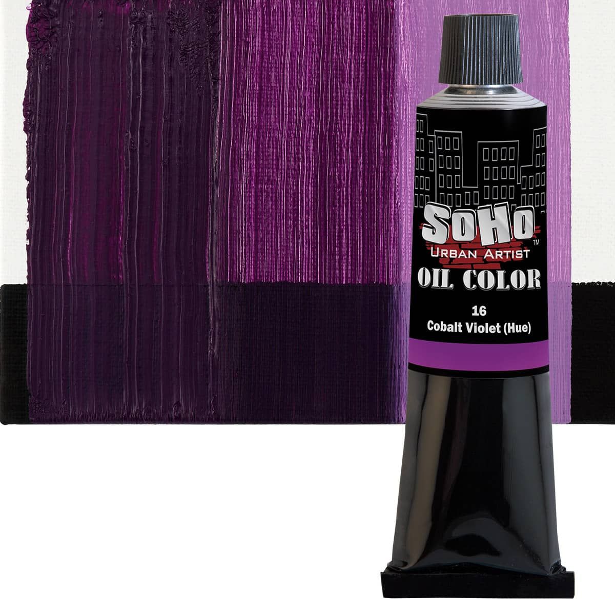 Soho Artist Oil Color Cobalt Violet Hue, 170ml Tube | Jerry's Artarama