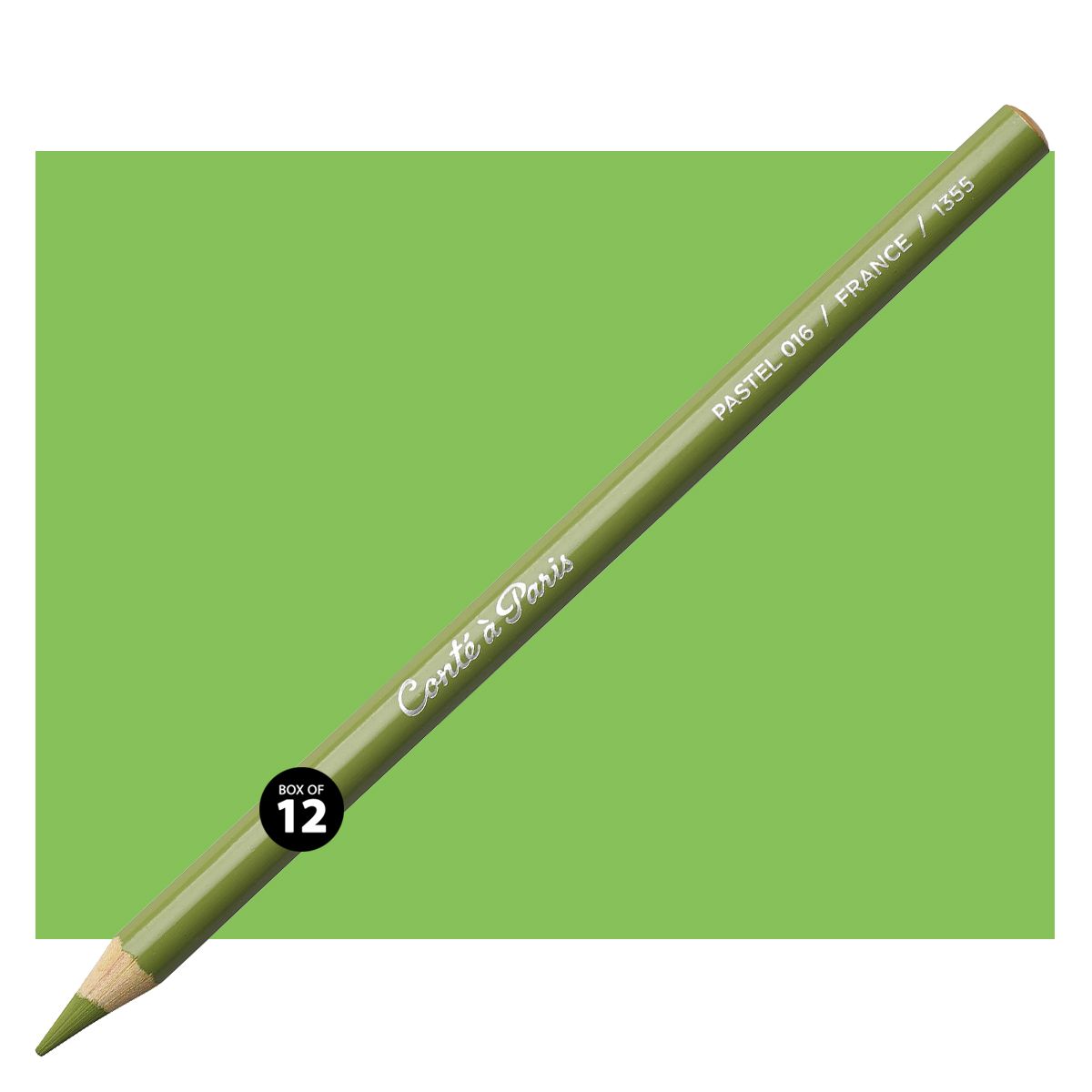 Conté À Pastel Pencil St. Michael Green (Box of 12) | Jerry's Artarama