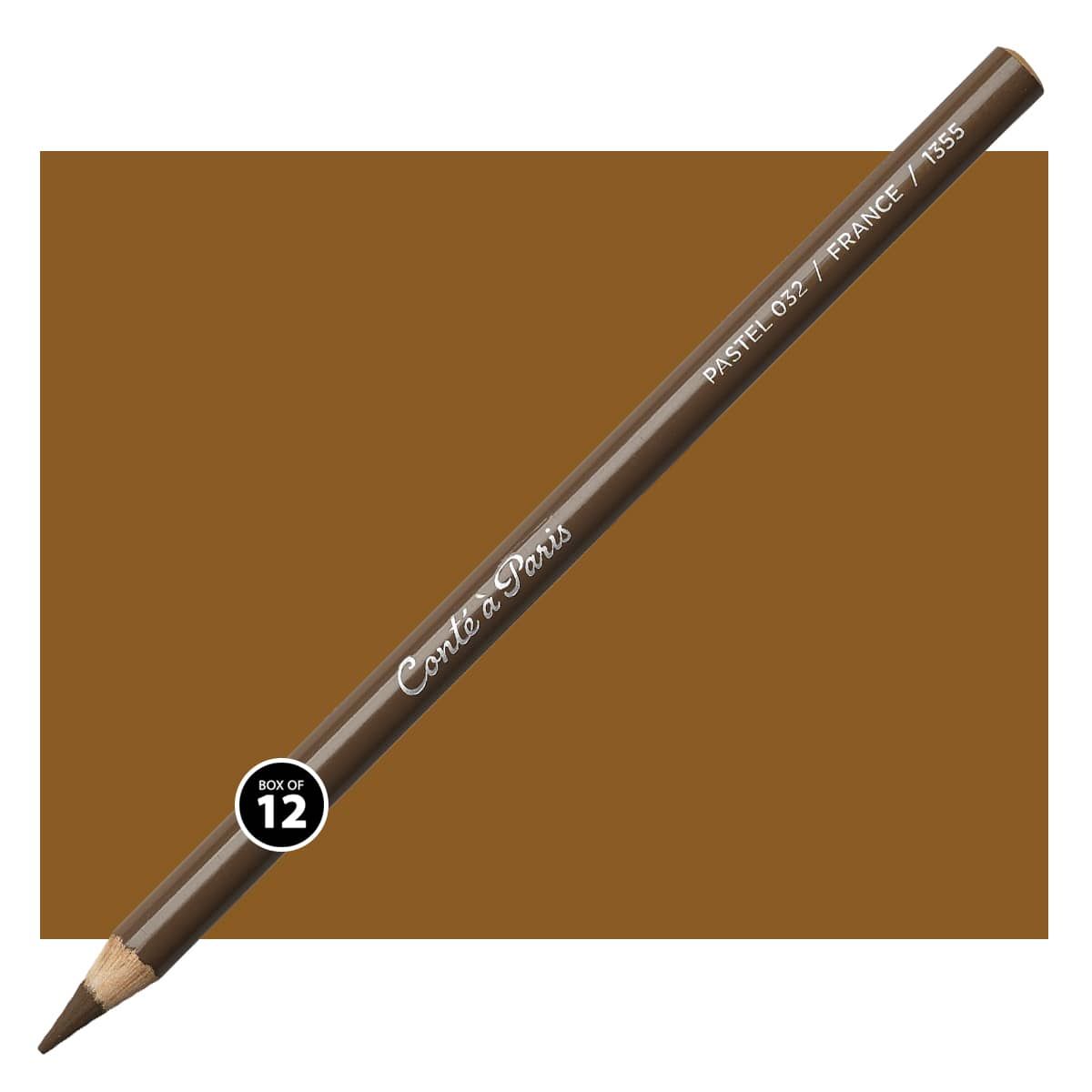 Conté À Pastel Pencil Umber (Box of 12) | Jerry's Artarama