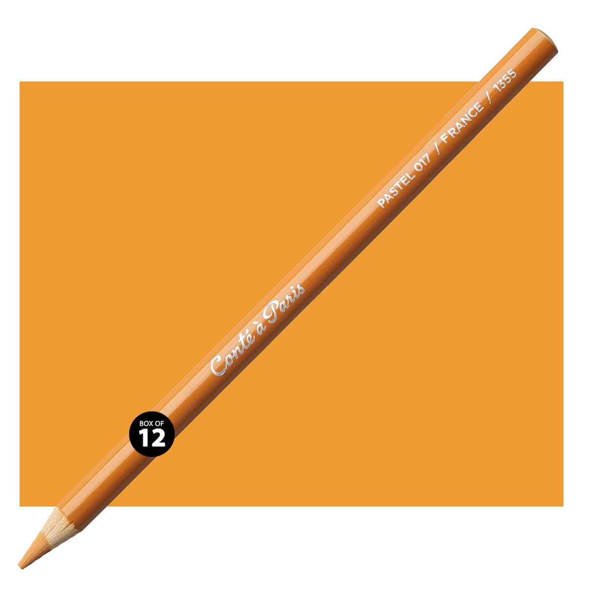 Conté À Pastel Pencil Yellow Ochre (Box of 12) | Jerry's Artarama
