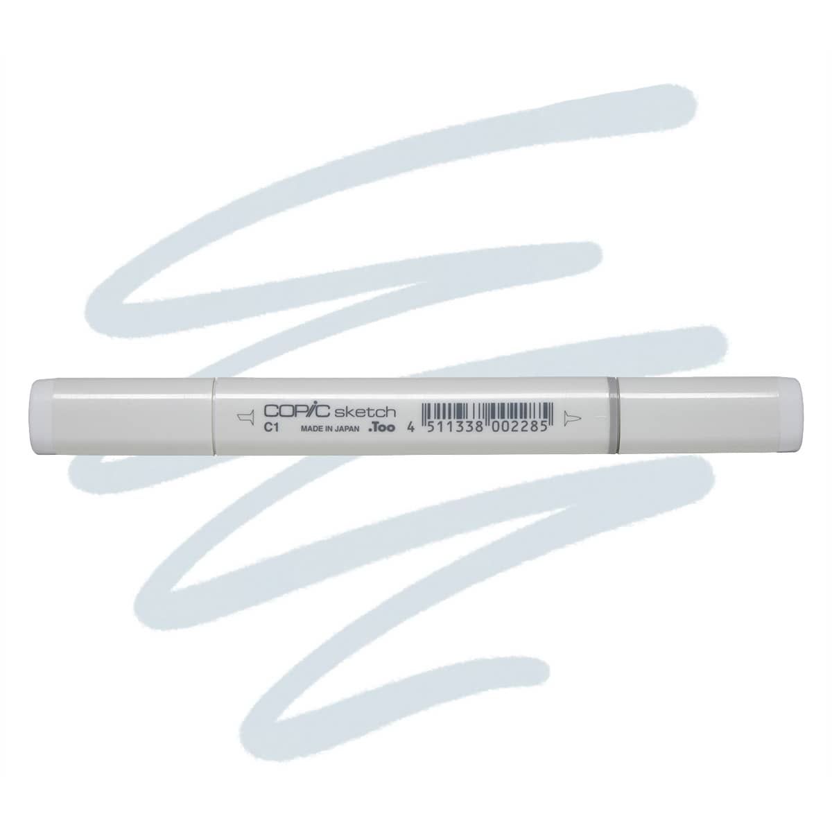 Copic Sketch Marker C1 Cool Gray 1 | Jerry's Artarama