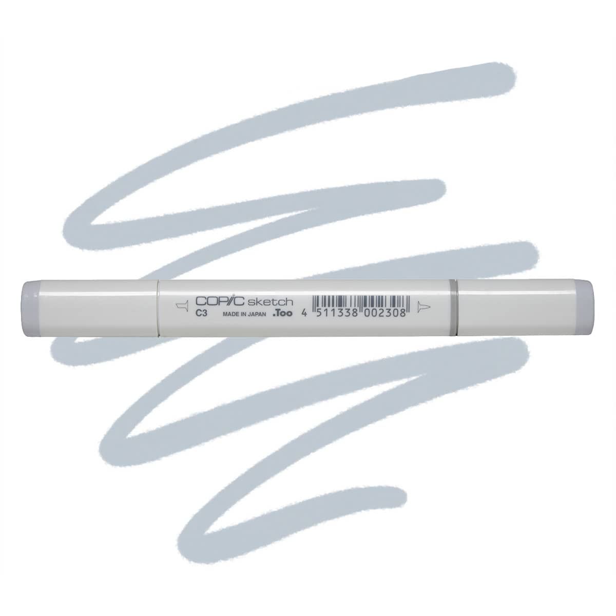 Copic Sketch Marker C3 Cool Gray 3 | Jerry's Artarama