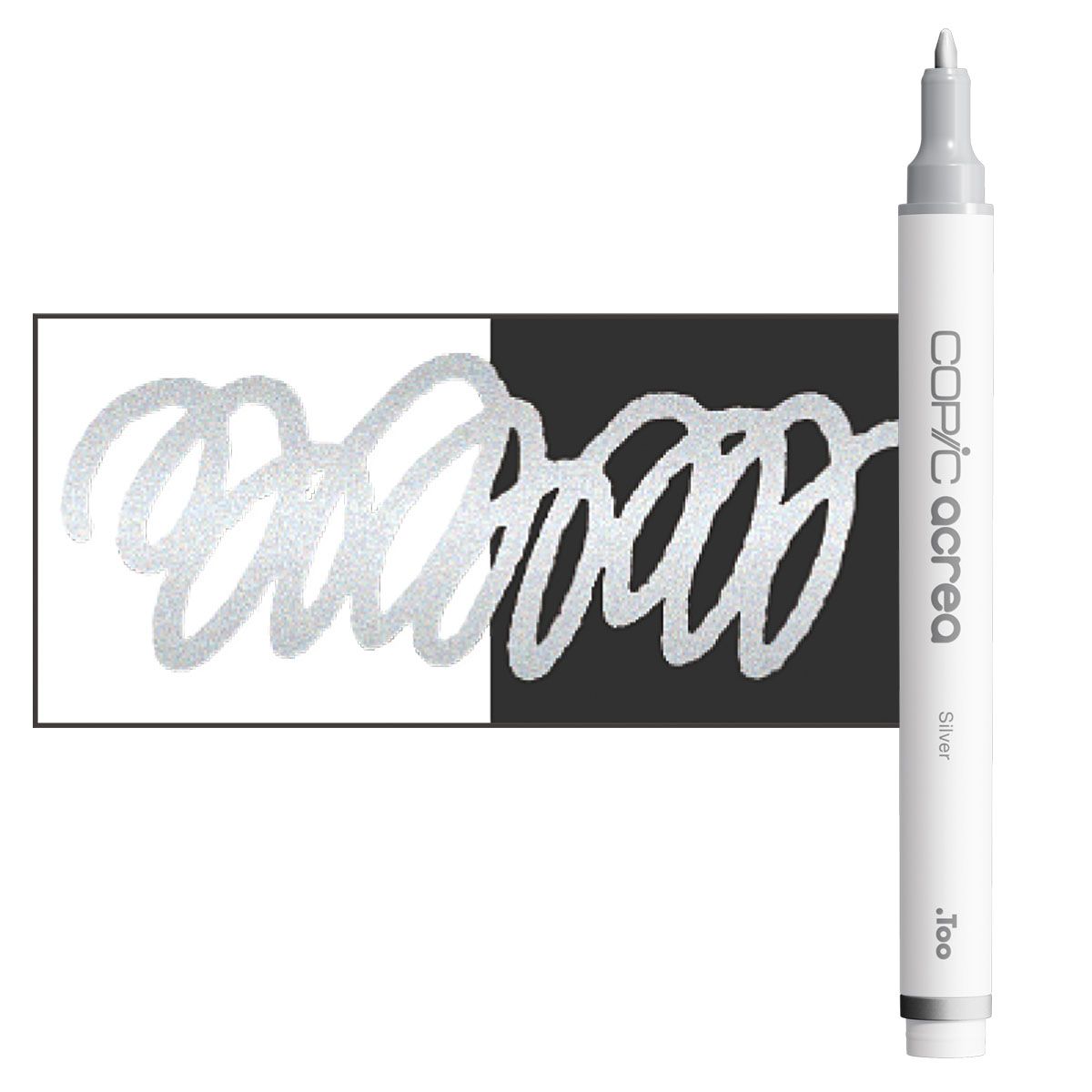 COPIC Acrea Paint Marker - Silver | Jerry's Artarama