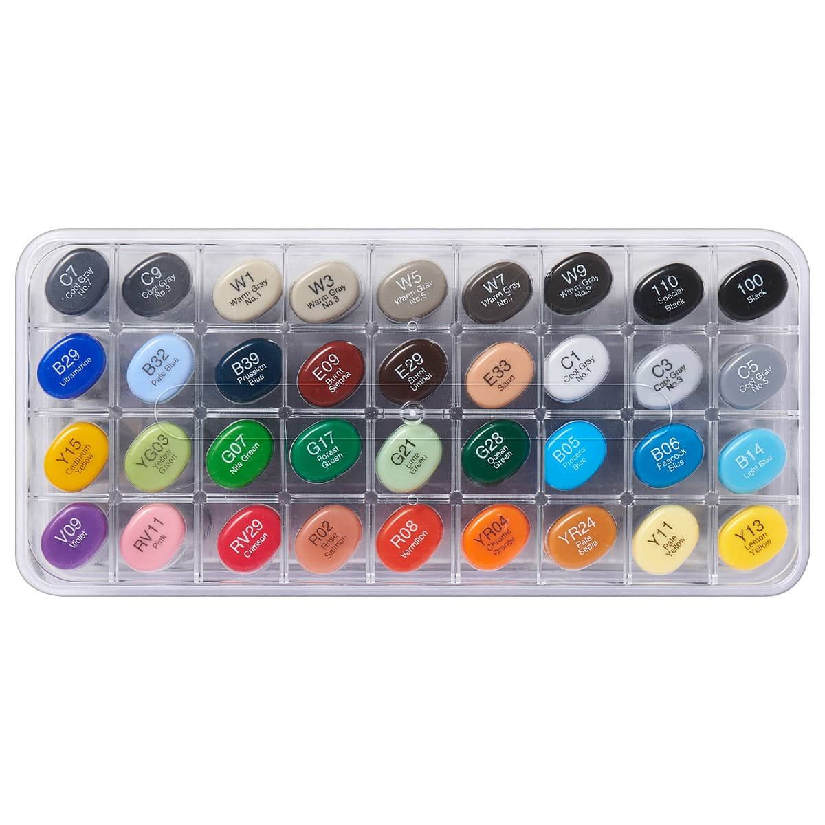 Copic Sketch Markers Basic (Set of 36) | Jerry's Artarama