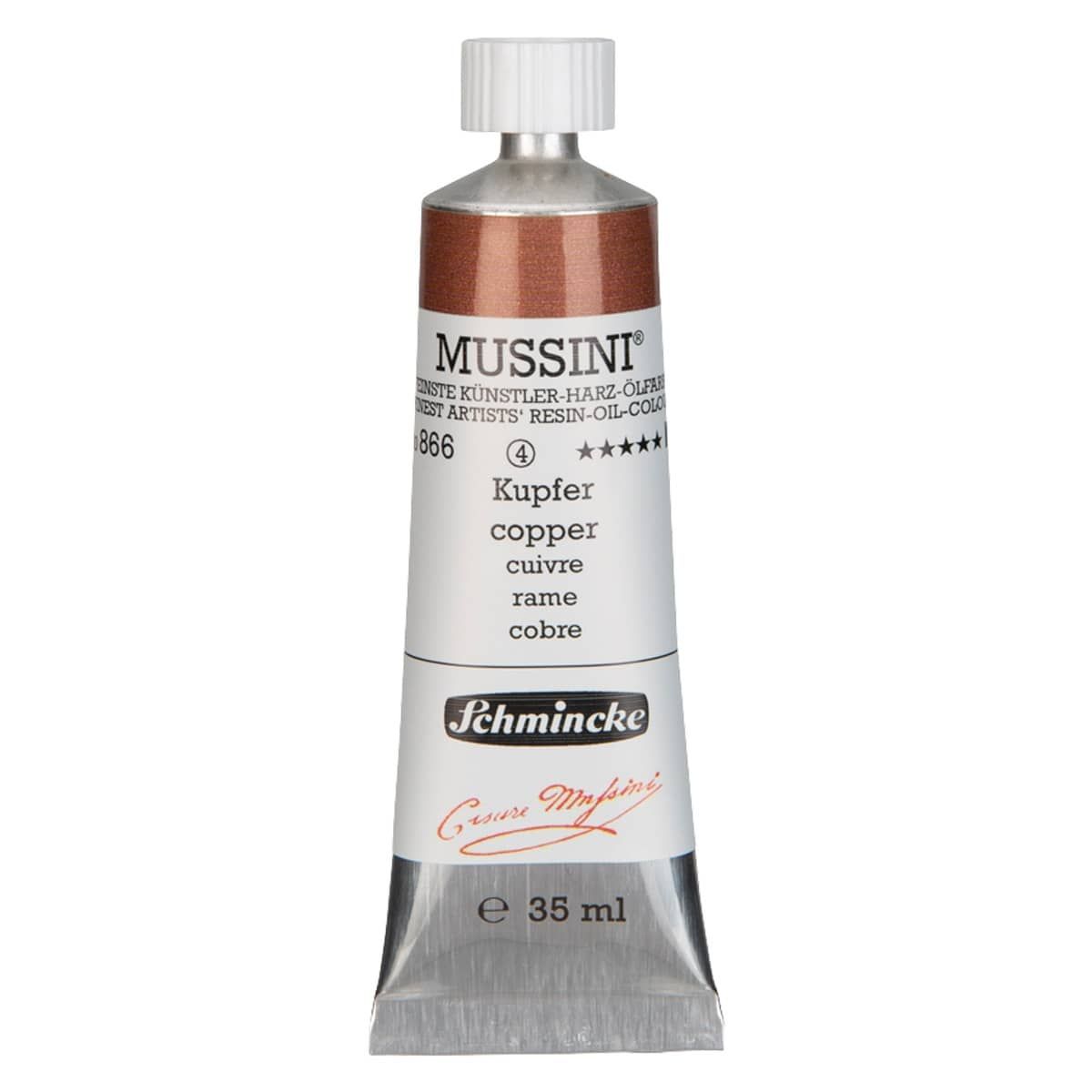 Schmincke Mussini Oil Color 35ml - Copper | Jerry's Artarama