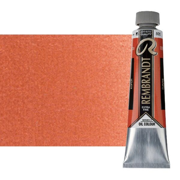 Rembrandt Extra-Fine Artists' Oil Paint - Copper, 40ml Tube | Jerry's ...