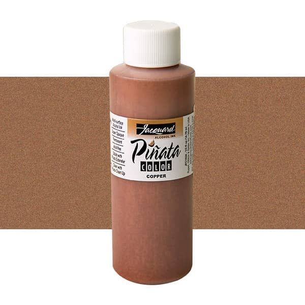 Jacquard Pinata Color Alcohol Inks 4 oz Bottle - Copper | Jerry's Artarama