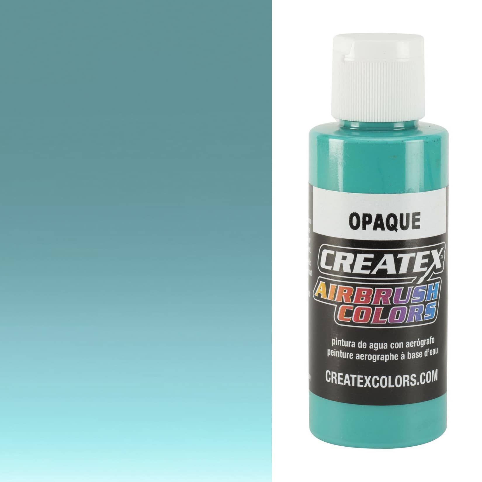 Createx Airbrush Colors 2oz Opaque Aqua | Jerry's Artarama