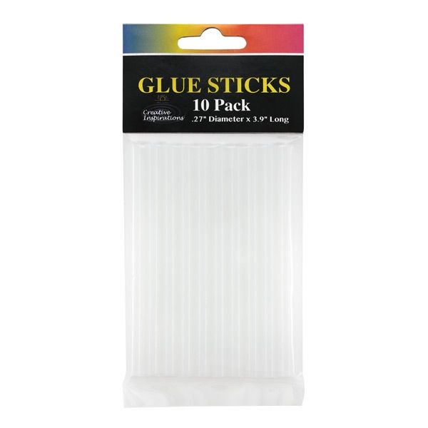 Creative Inspirations Clear Glue Sticks Pack of 10 | Jerry's Artarama