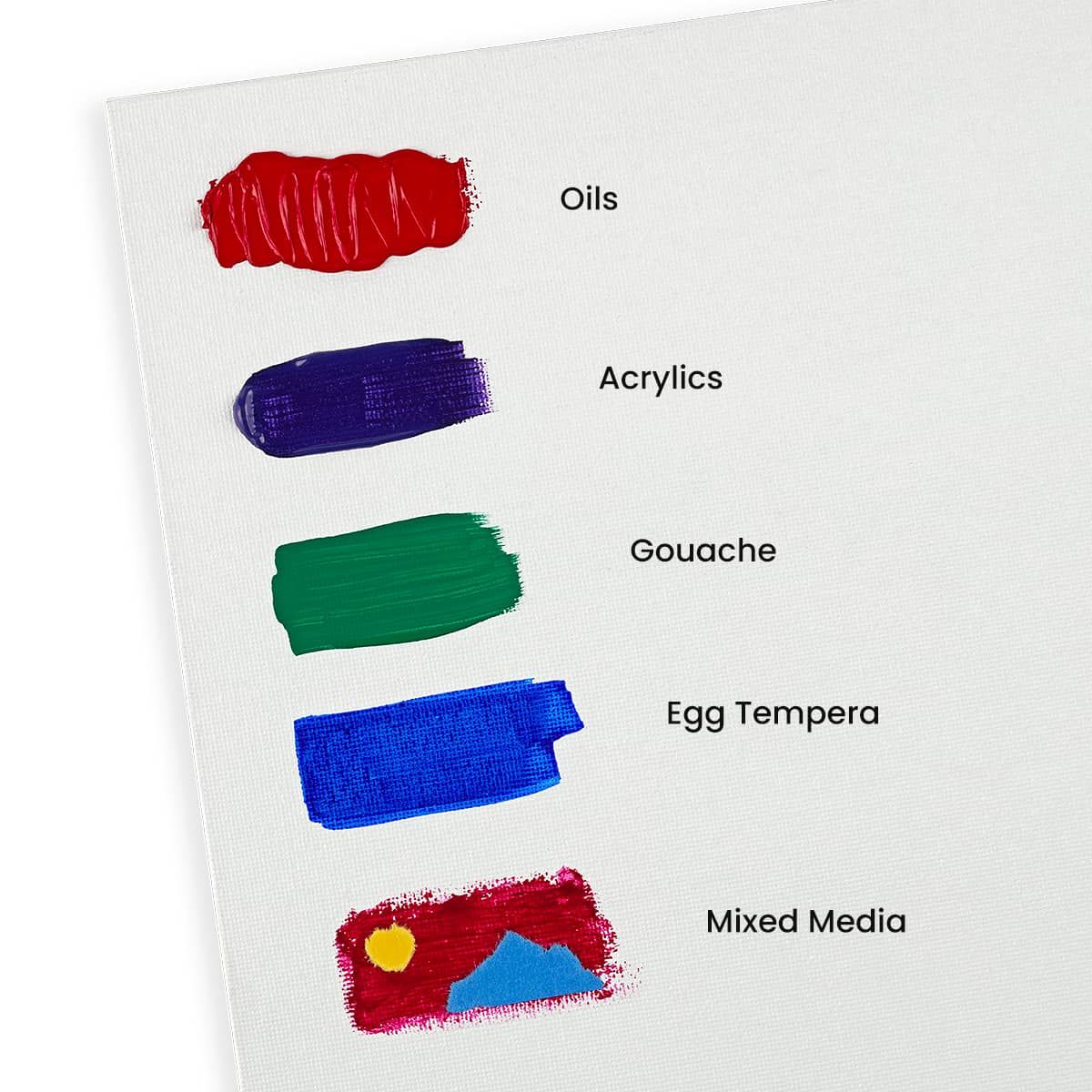 Creative Mark 4" x 4" Canvas Panel Box of 120 | Jerry's Artarama