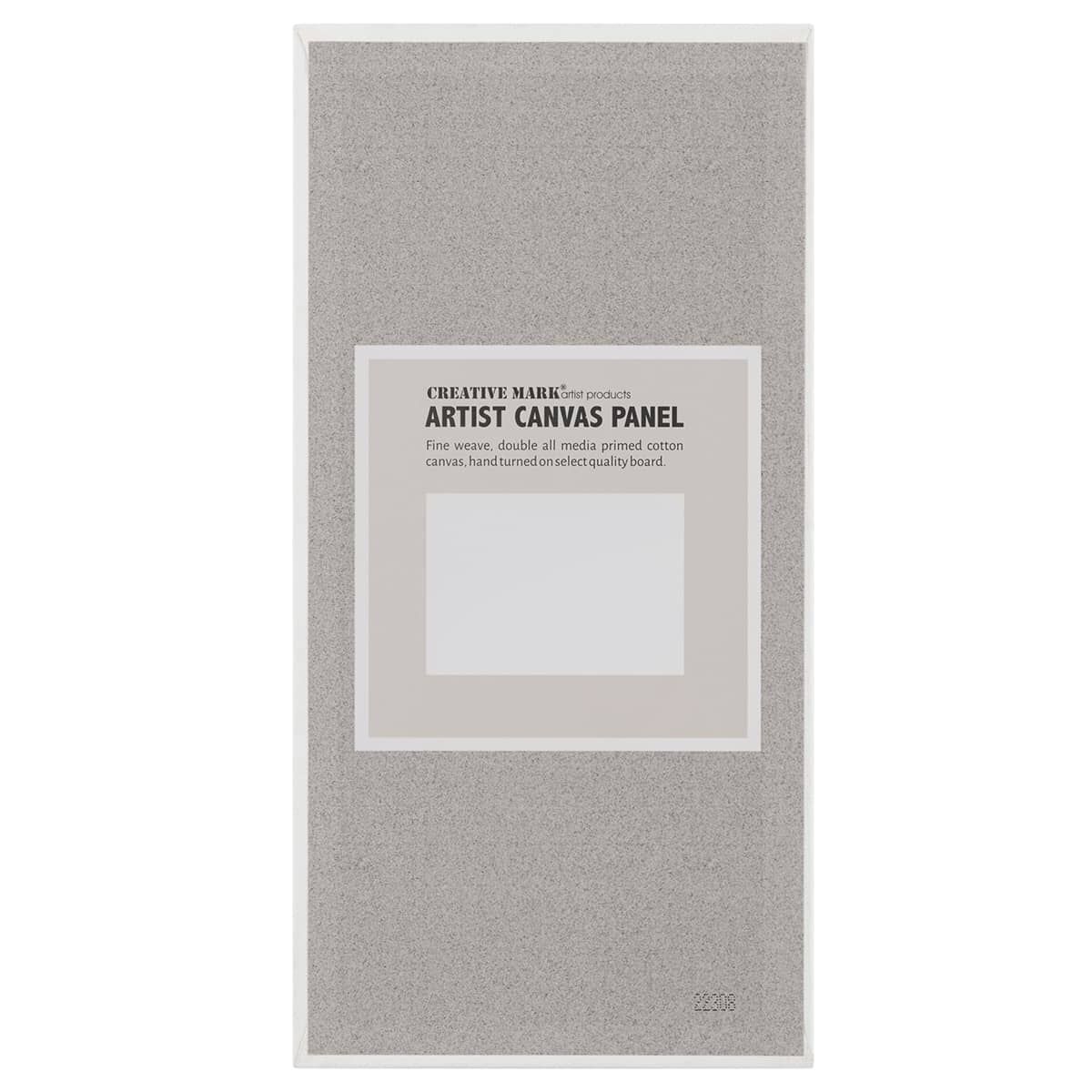 Creative Mark 4" x 12" Canvas Panel Pack of 12 | Jerry's Artarama