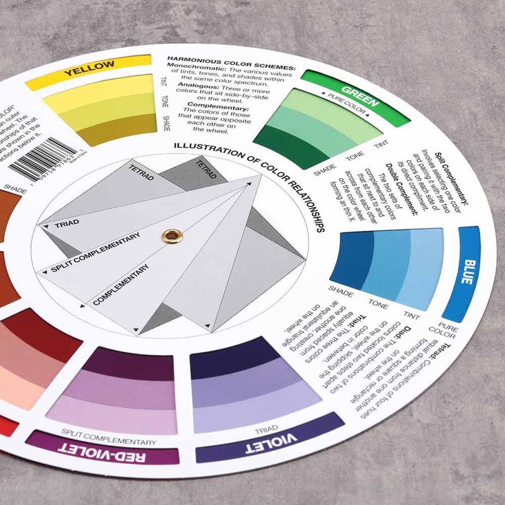 Creative Mark Color Wheel Mixing Guide 9.25" Diameter | Jerry's Artarama