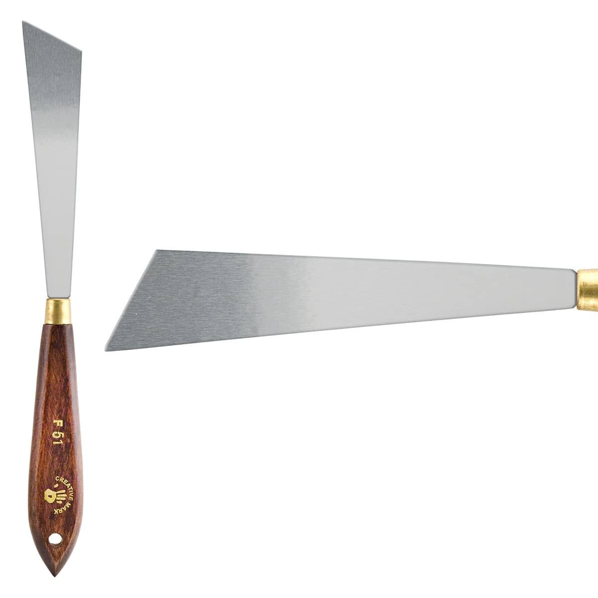 Painter's Edge Stainless Steel Painting Knife Style 51F (4-1/2" Blade ...