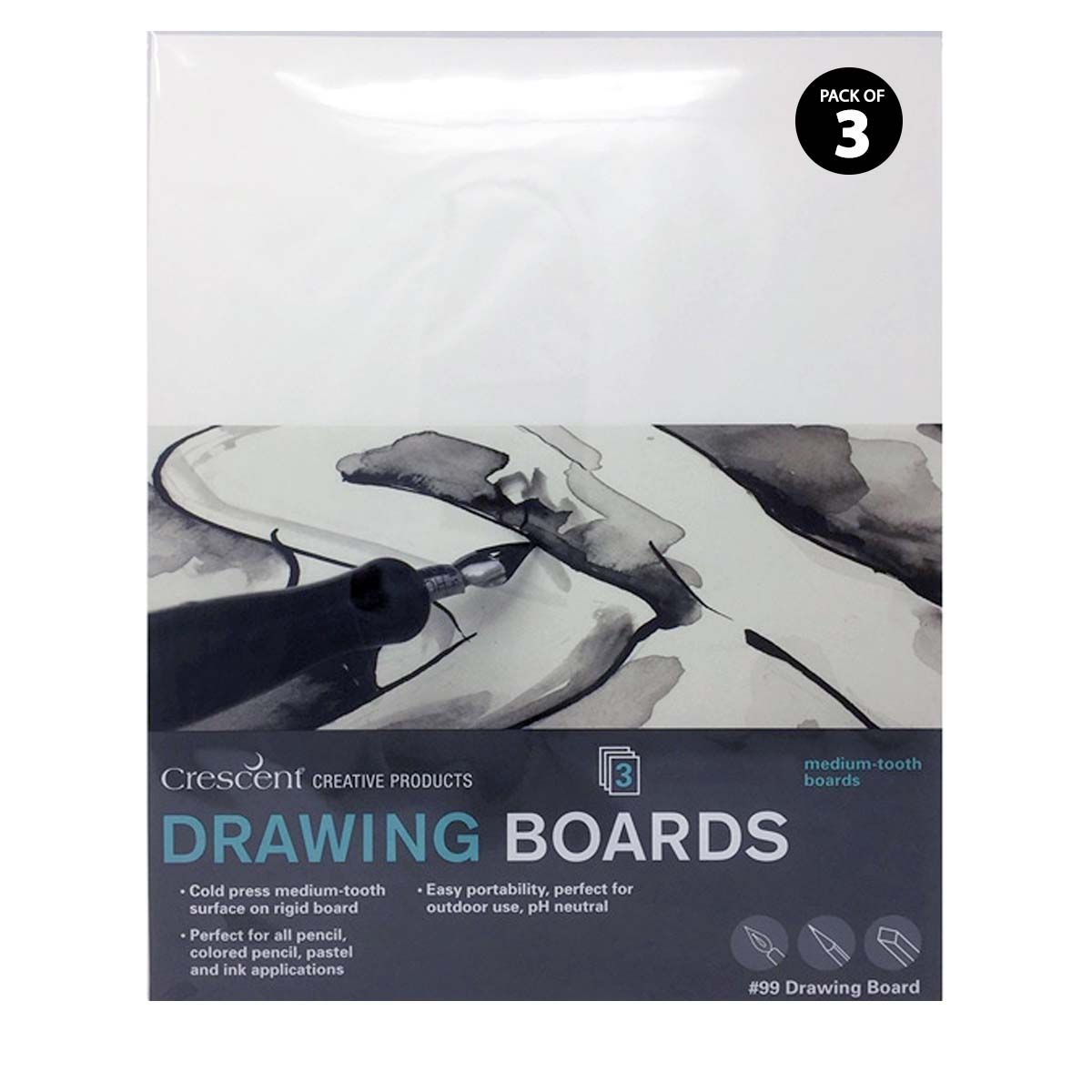 Crescent #99 Drawing Board Cold Press 16"x20" (Pack of 3) | Jerry's ...