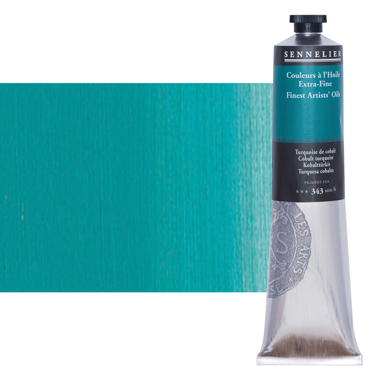Sennelier Artists Extra-Fine Oil - Cobalt Turquoise, 200 ml | Jerry's ...