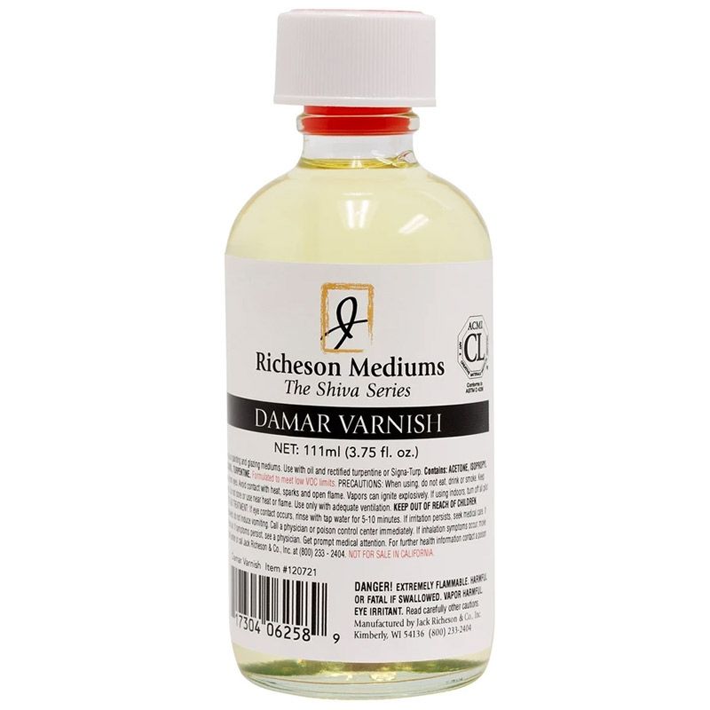 Shiva Signature Damar Varnish 3.75 oz Bottle | Jerry's Artarama