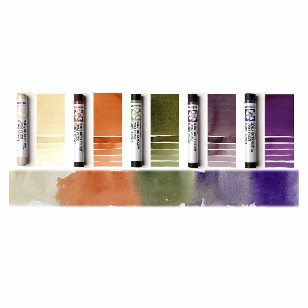 Daniel Smith Watercolor Stick Enhanced Secondary Mixing Set of 5 ...