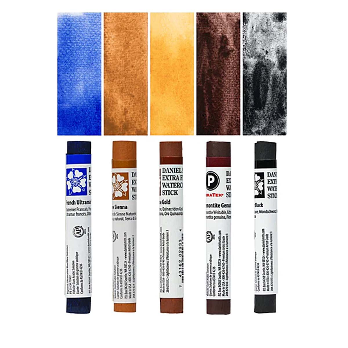 Daniel Smith Watercolor Stick Granulating Power Set of 5 | Jerry's Artarama