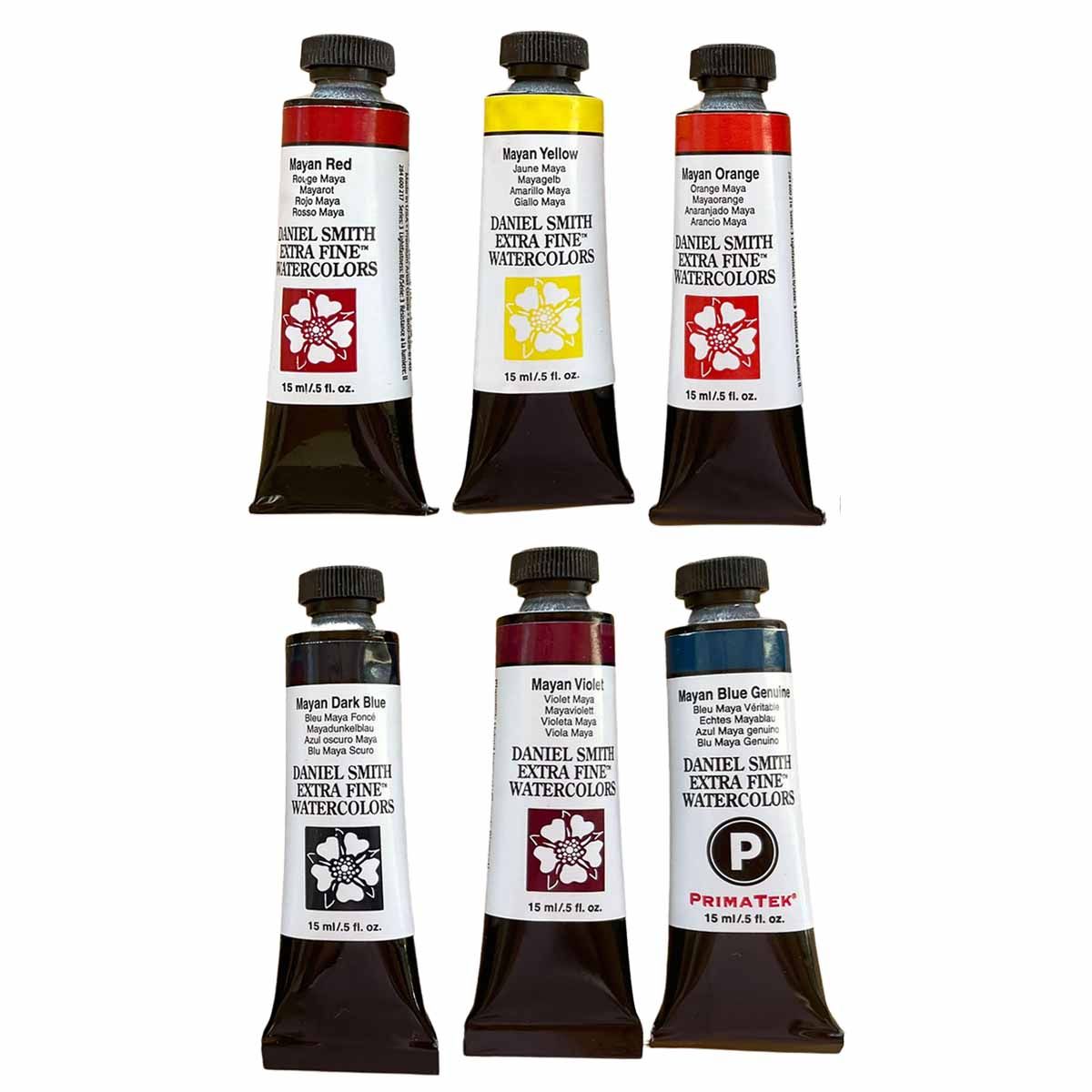DANIEL SMITH Extra Fine Watercolor The Mayan Set of 6, 15ml Tubes ...