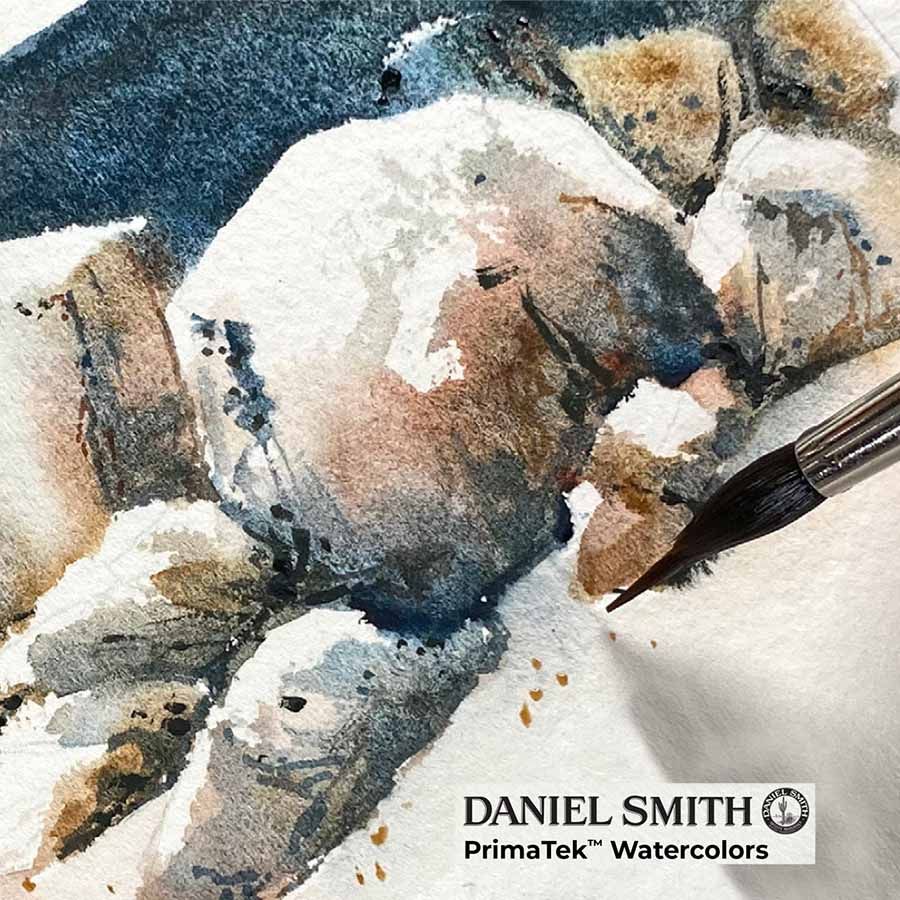 DANIEL SMITH Extra Fine Watercolor Primatek Colors Set of 6, 5ml Tubes ...