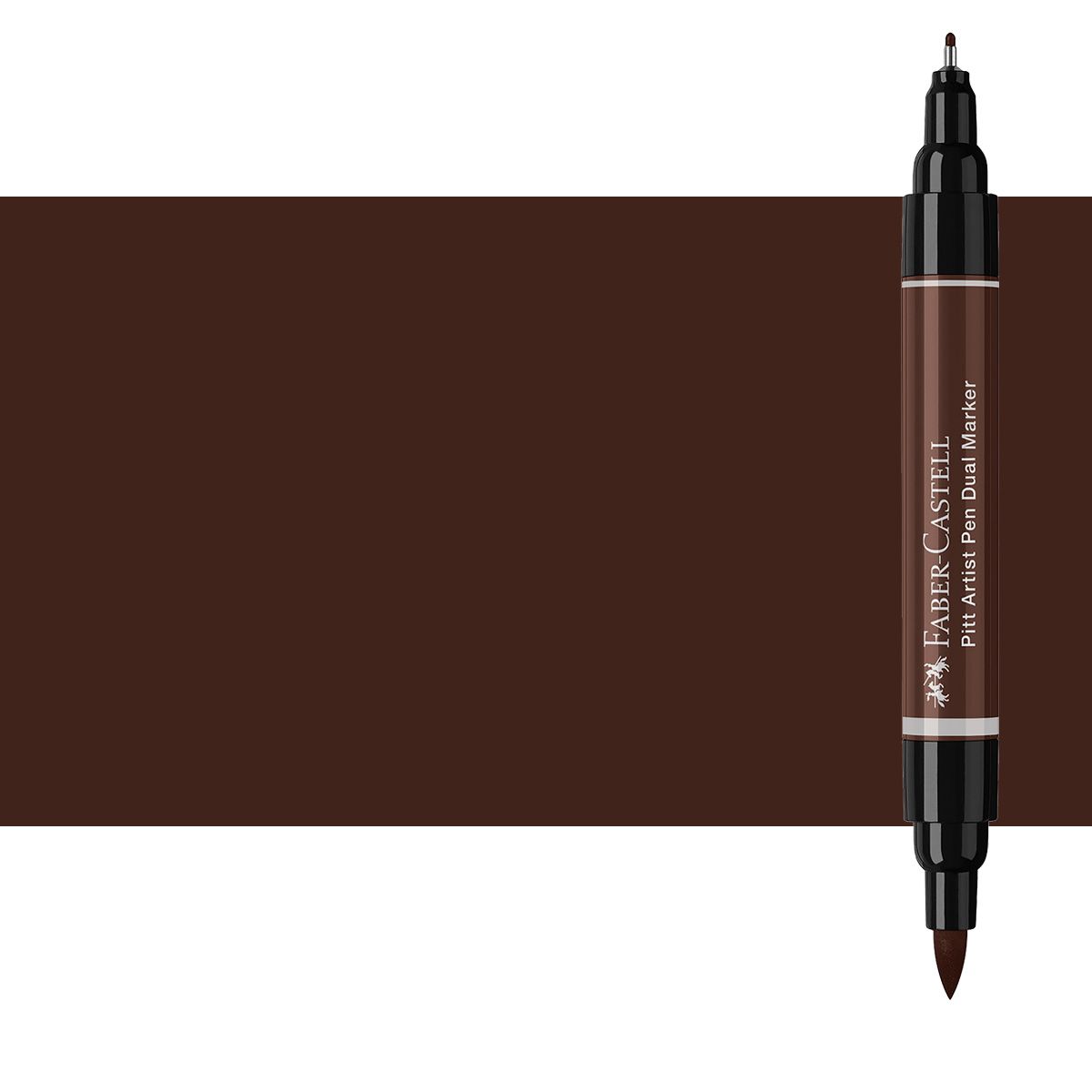 Pitt Artist Pen Dual Tip Marker, Dark Sepia | Jerry's Artarama