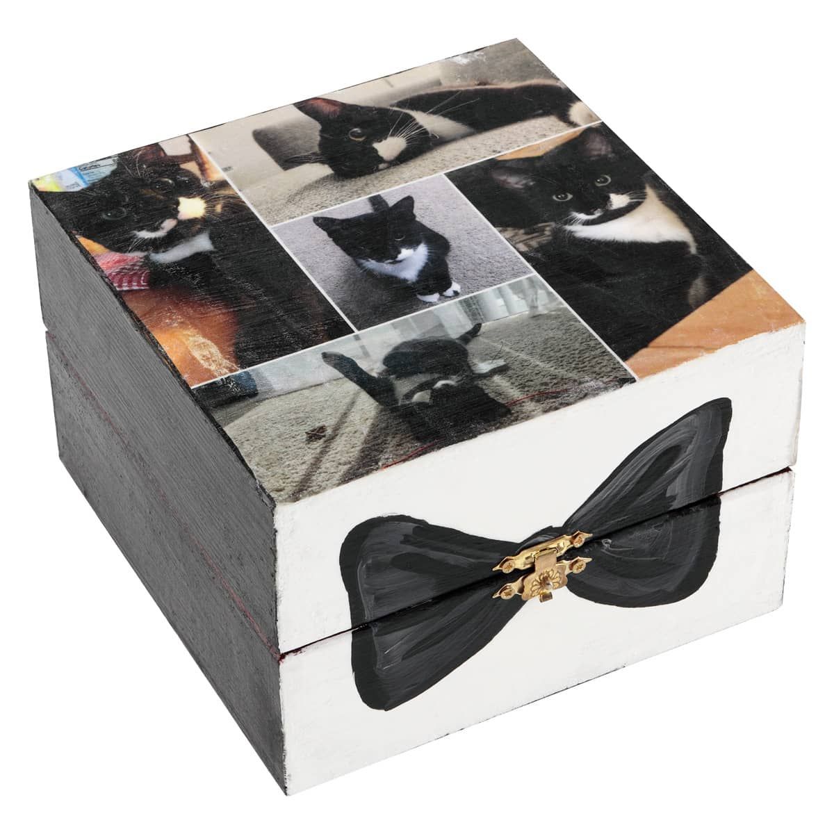 Da Vinci DIY Keepsake Chest 6"x6", Panel Box Kit | Jerry's Artarama