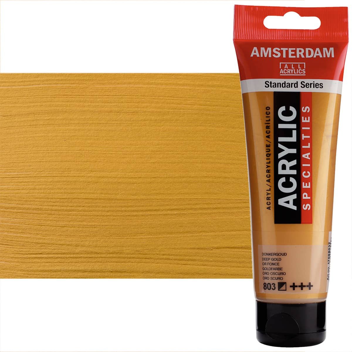Amsterdam Standard Acrylic - Deep Gold, 120ml | Jerry's Artarama