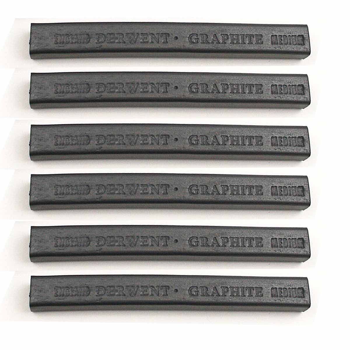 Derwent Graphite Stick – Medium (Set of 6) | Jerry's Artarama