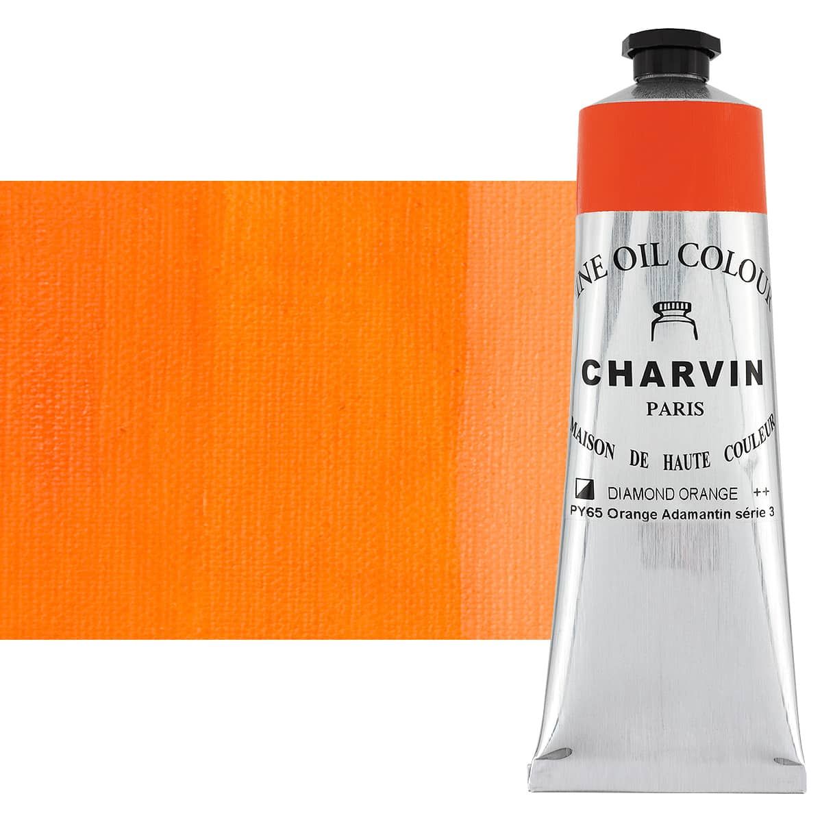 Charvin Fine Oil Paint, Diamond Orange - 150ml | Jerry's Artarama