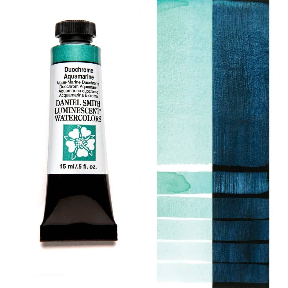Daniel Smith Extra Fine Watercolor - Duochrome Aquamarine, 15 ml Tube ...