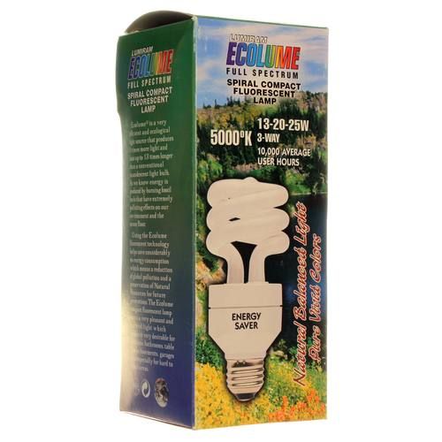 Lumiram Ecolume 3-Way Spiral Bulb (13/20/25 Watt) | Jerry's Artarama