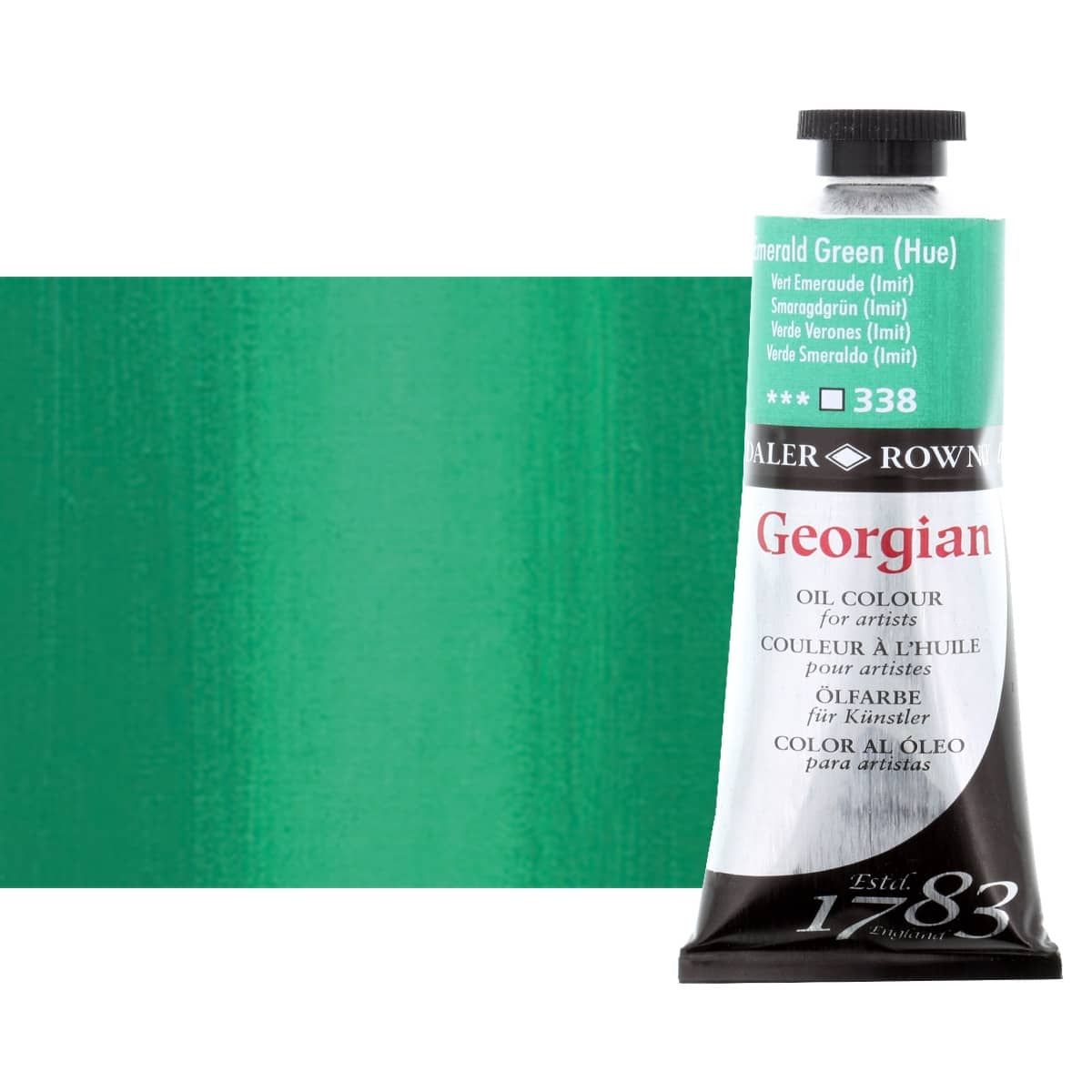 Daler-Rowney Georgian Oil Color 38ml Tube - Emerald Green Hue | Jerry's ...