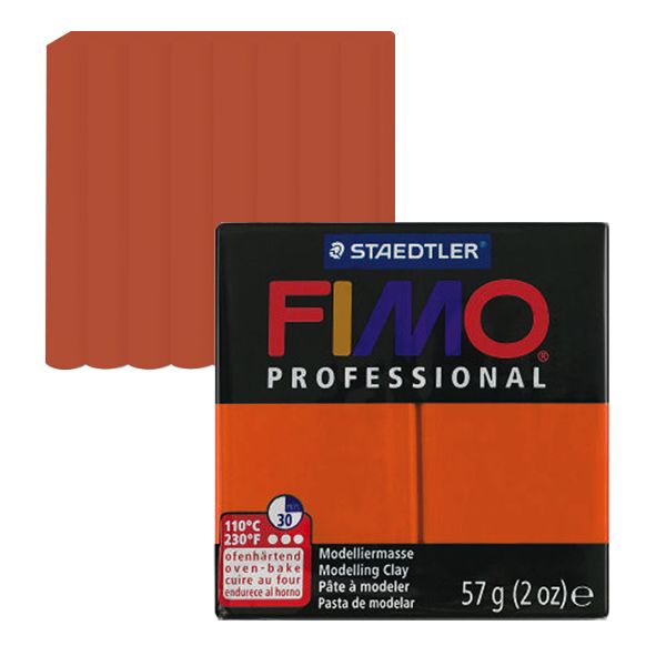 Terracotta 2 oz - FIMO Professional Modeling Clay | Jerry's Artarama